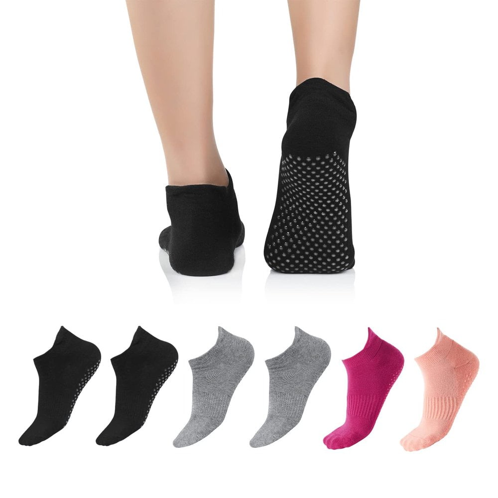 Click here for Generic 4 Pairs Pilates Grip Socks For Women Yoga... prices