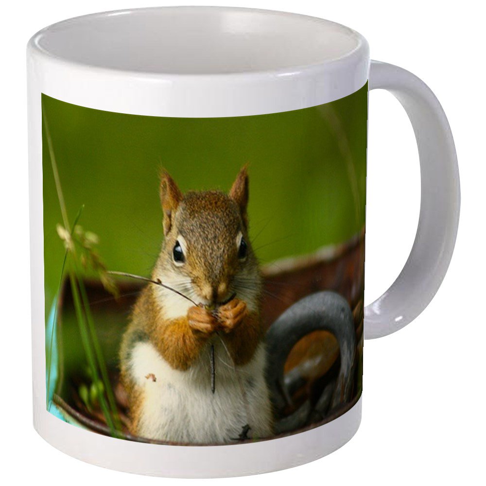 CafePress - Baby Squirrel Mug - Unique Coffee Mug, Coffee Cup CafePress ...