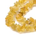 2Strand Natural Citrine Beads Strands Dyed & Heated Chip 3~16x3~8mm ...