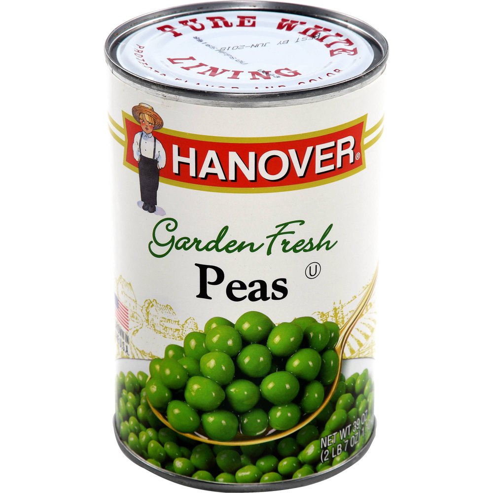 Hanover Garden Fresh Peas, 39 oz - Walmart.com - Walmart.com