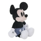 Disney Mickey Mouse Black, White, and Blue Plush - Walmart.com