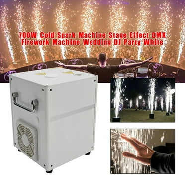 700W Cold Spark Firework Machine, Stage Equipment with Remote, for ...