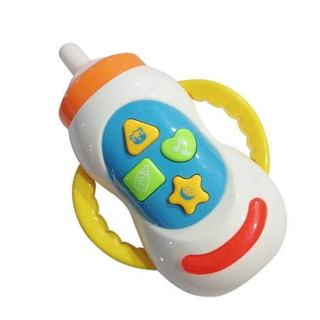 Kids Sound Milk Bottle Toys Safe Music Light toy musical nursing ...