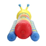 Poolmaster Vinyl Caterpillar Super Jumbo Rider Pool Float, Multicolor ...