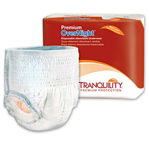 Tranquility 2116 Premium OverNight Pull On Diapers-Large-64/Case ...