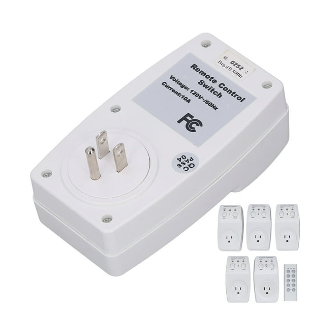 Remote Control Outlet Plug, Remote Control Electrical Outlet Switch ...