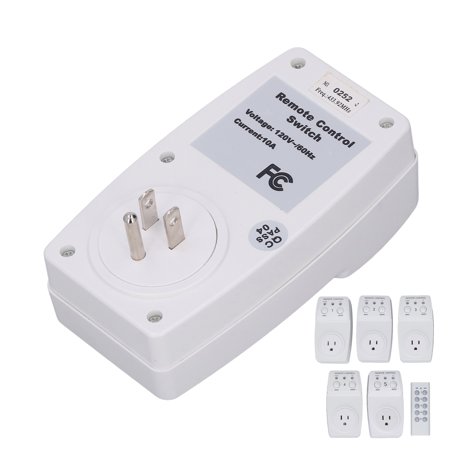 Remote Control Outlet Plug, Remote Control Electrical Outlet Switch ...
