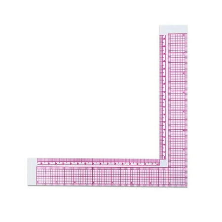 Goriertaly 1/2/3/5 L-shaped French Curve Ruler for Built-in Scale ...