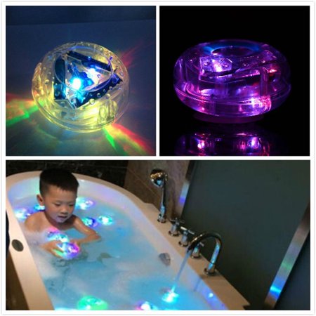 Party in the Tub Bath Time Baby Kids Shower Fun Color Changing LED ...