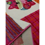 KC CUBS Fancy Fox Kids Area Rug - Bedroom Decor (5 3 x 7 3) - Walmart.com