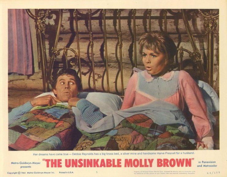 The Unsinkable Molly Brown - movie POSTER (Style E) (11" x 14") (1964) - Walmart.com