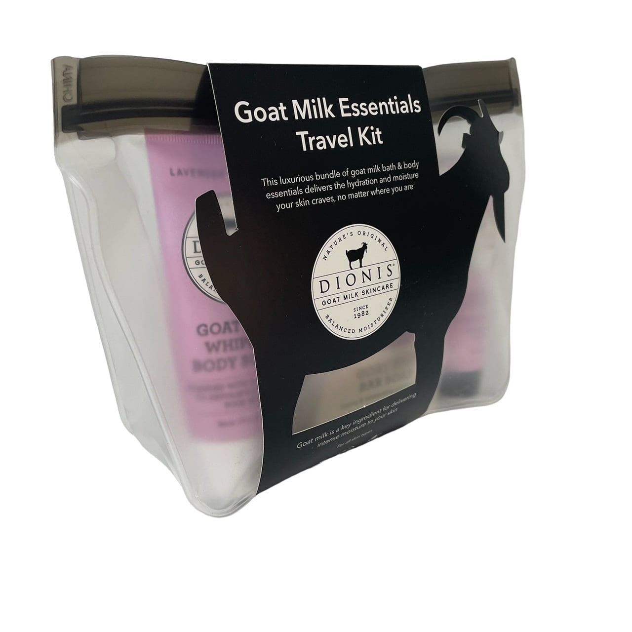 Dionis Goat Milk Essentials Travel Kit In Lavender Blossom - 6 pc Set - Walmart.com