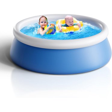 Intex 6ft Easy Set Inflatable Pool, Quick Family Setup, Above Ground ...