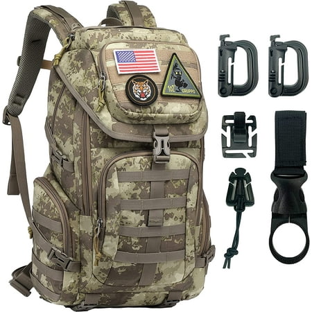 Military Tactical Backpack Large Army 3 Day Assault Pack Molle Bag ...