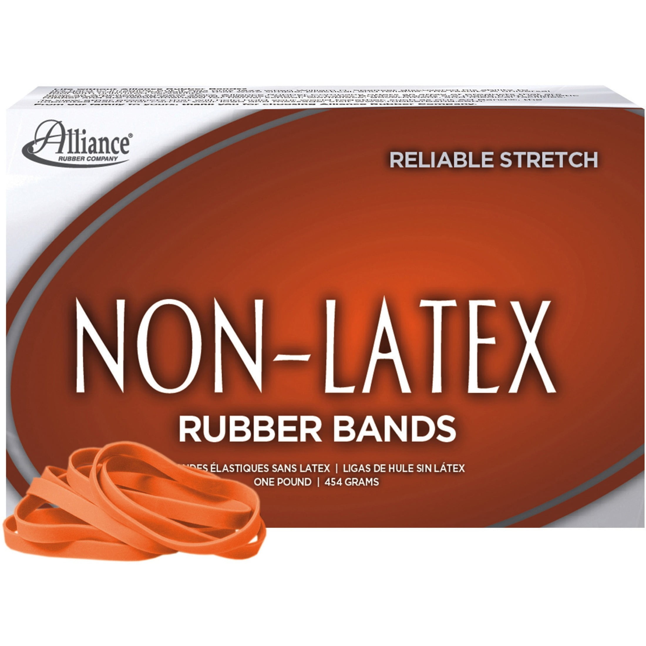 Alliance Rubber 37646 Non-Latex Rubber Bands, Size #64 - Walmart.com ...