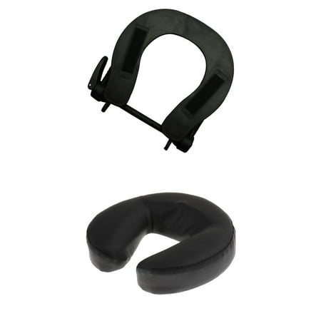 Adjustable Massage Table Face Cradle with Memory Foam Face Set ...