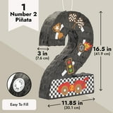 Walmart No.2 Race Car Pinata, Kids Party Supplies for Fast Birthday ...