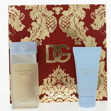 Dolce & Gabbana Light Blue Perfume Gift Set for Women (3.3 oz EDT & 1.7 ...