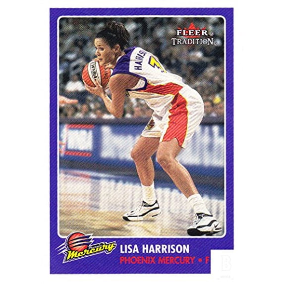 2001 Fleer WNBA #117 Lisa Harrison WNBA Basketball Trading Card ...