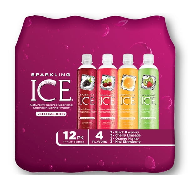 Sparkling Ice Variety Pack 17 oz Plastic Bottles - Pack of 12 - Walmart.com