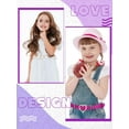 4 Pcs Girls Belt Kids Leather Waist Belt Rhinestone Heart Metal Buckle ...