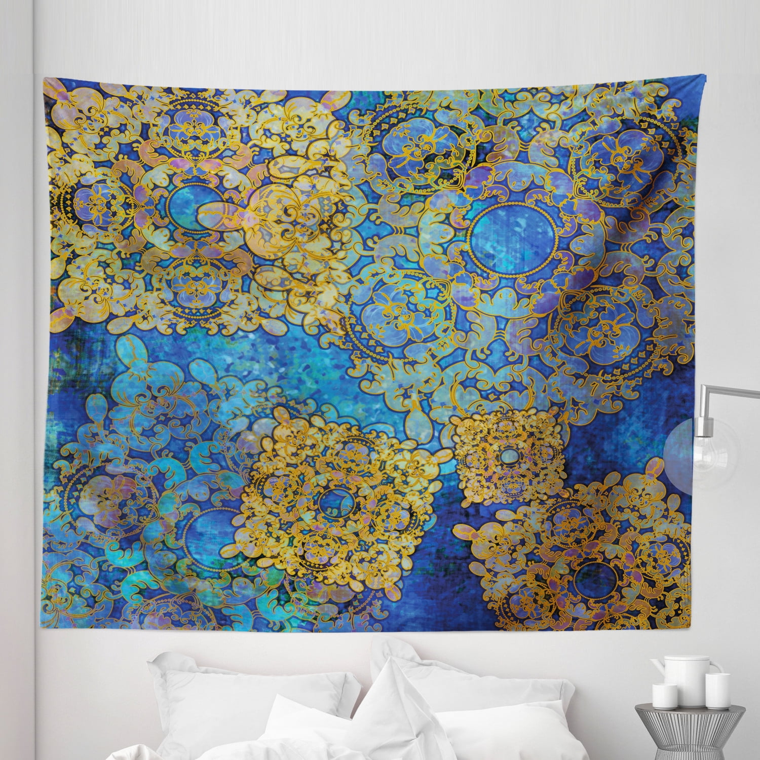 Moroccan Tapestry, Traditional Persian Motif Oriental Moroccan Effects ...