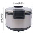 Commercial Rice Warmer Stainless Steel Electric Sushi Rice Cooker Non ...