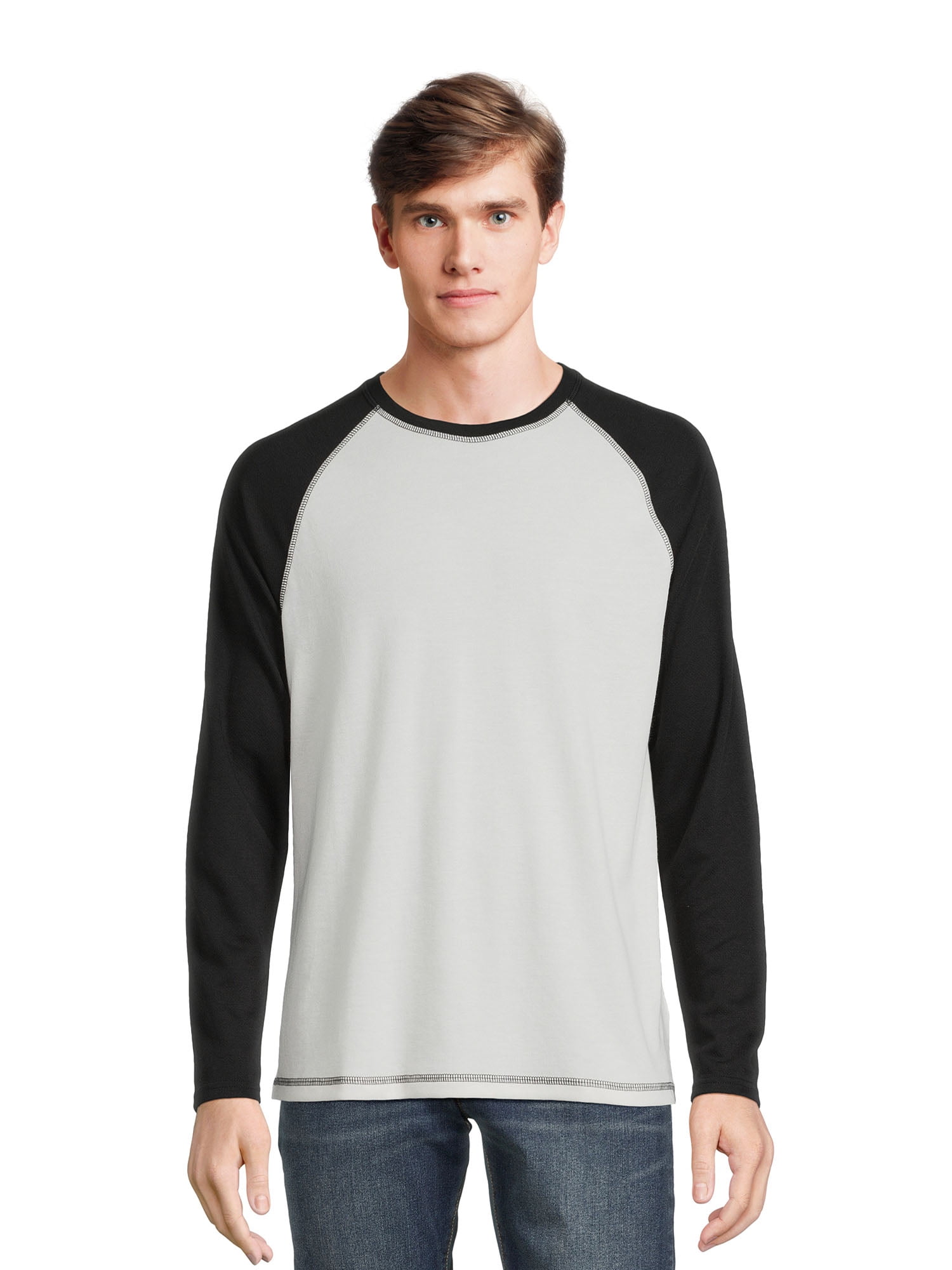 George Men's Raglan Tee, Sizes S-3XL - Walmart.com