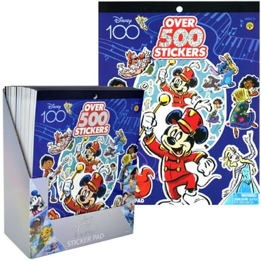 Disney 100th Anniversary Kids Character Sticker Book | 4 Sheets | Over ...