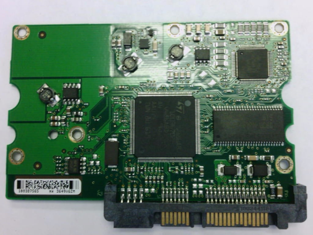 ST3160812AS, 9BD132-620, 3.AAH, 100387565 N, Seagate SATA 3.5 PCB ...