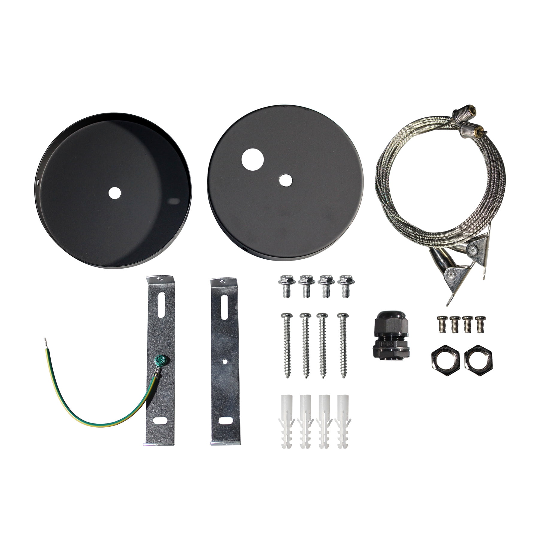 Surface Mount Canopy for LumeGen Linear Light - Black Finish - Walmart.com