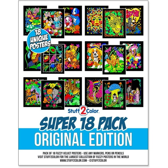 Velvet Coloring Posters Adults