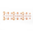 Easter Short Almond Wearing Nails Exquisite 3D Carrot Little Rabbit ...