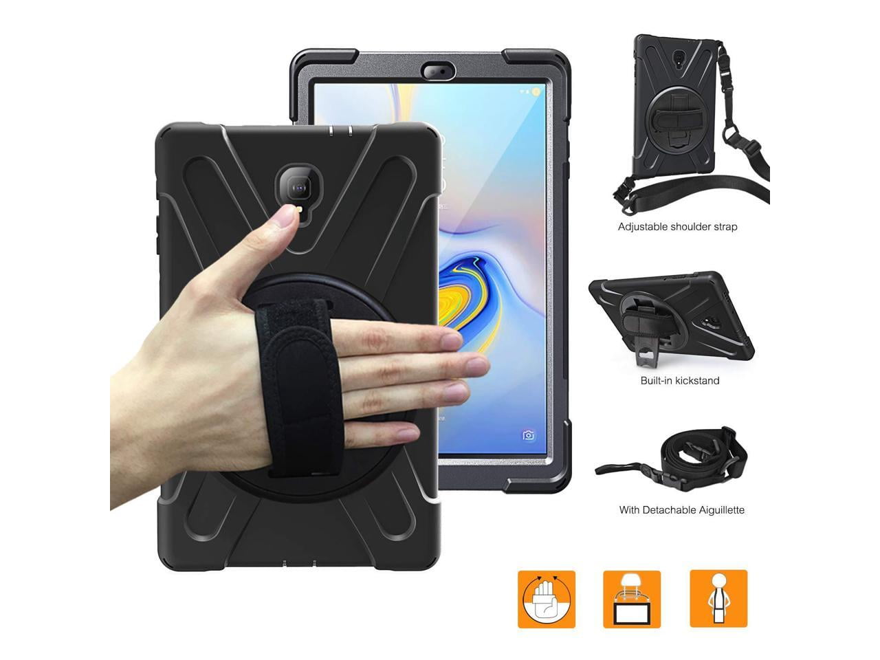 Samsung Galaxy Tab A 10.5 inch Case 2018, Model SM-T590 / SM-T595 / SM ...