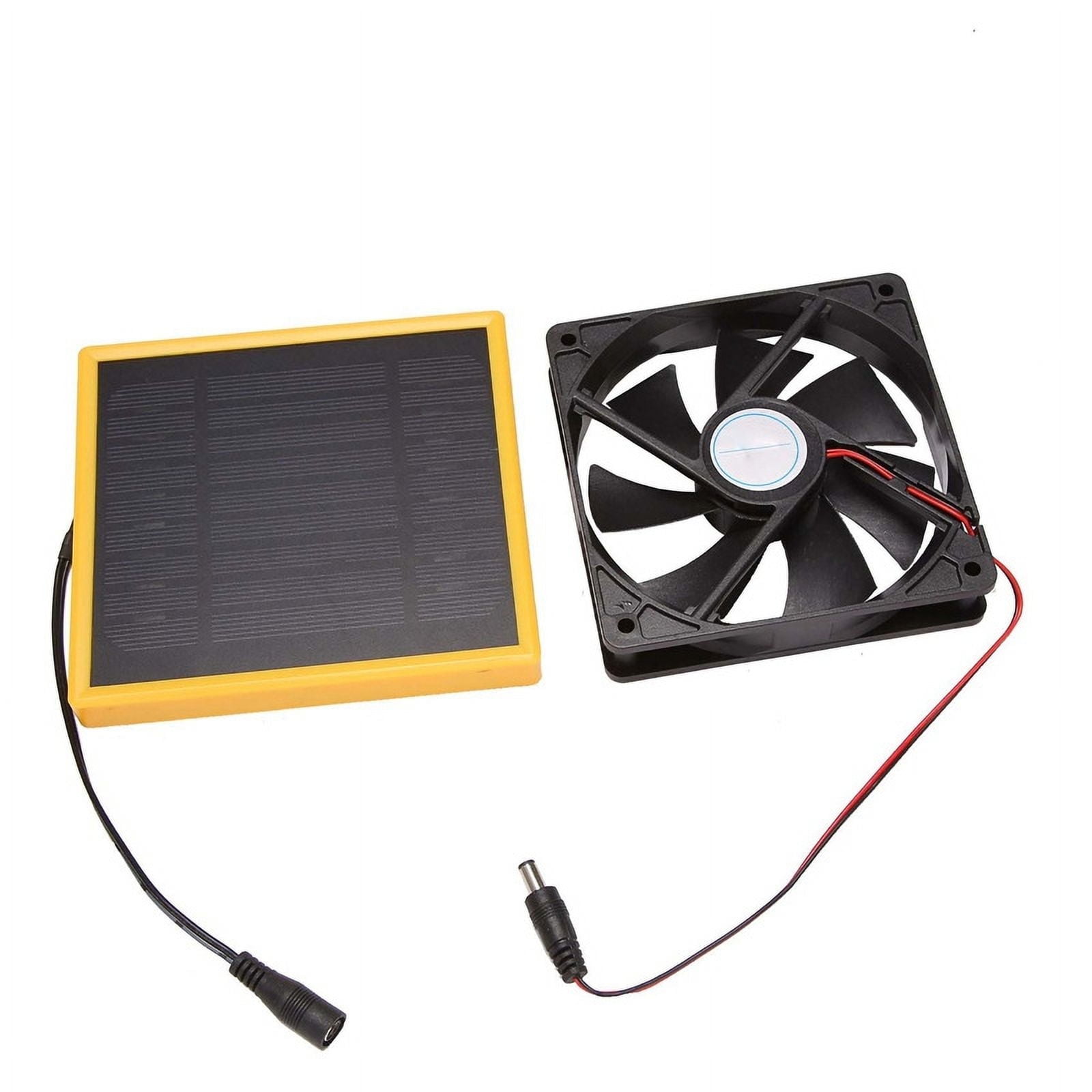 Extractor de aire con panel solar de 12 V y 5 W de ckepdyeh ...