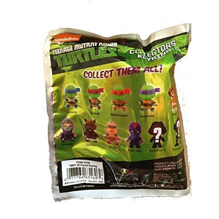 Teenage Mutant Ninja Turtles Blind Bag 3-D Figural Key Ring | Walmart ...