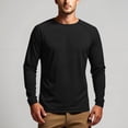 Antinious Men Solid Sun Protection Raglan Round Neck Long Sleeve ...