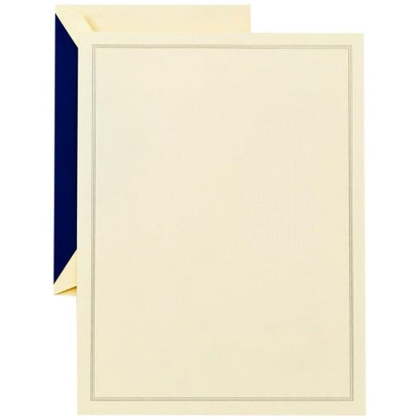 Crane & Co. Regent Blue Triple Hairline Half Sheet (CH3301) - Walmart.ca