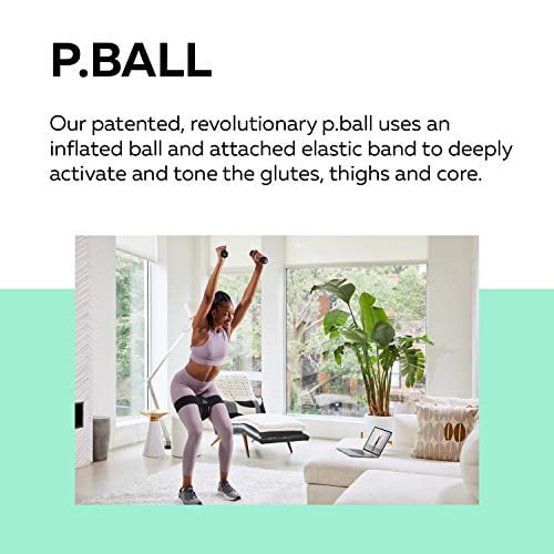 P.volve Signature Kit - Includes Exercise Ball and Resistance Bands for ...