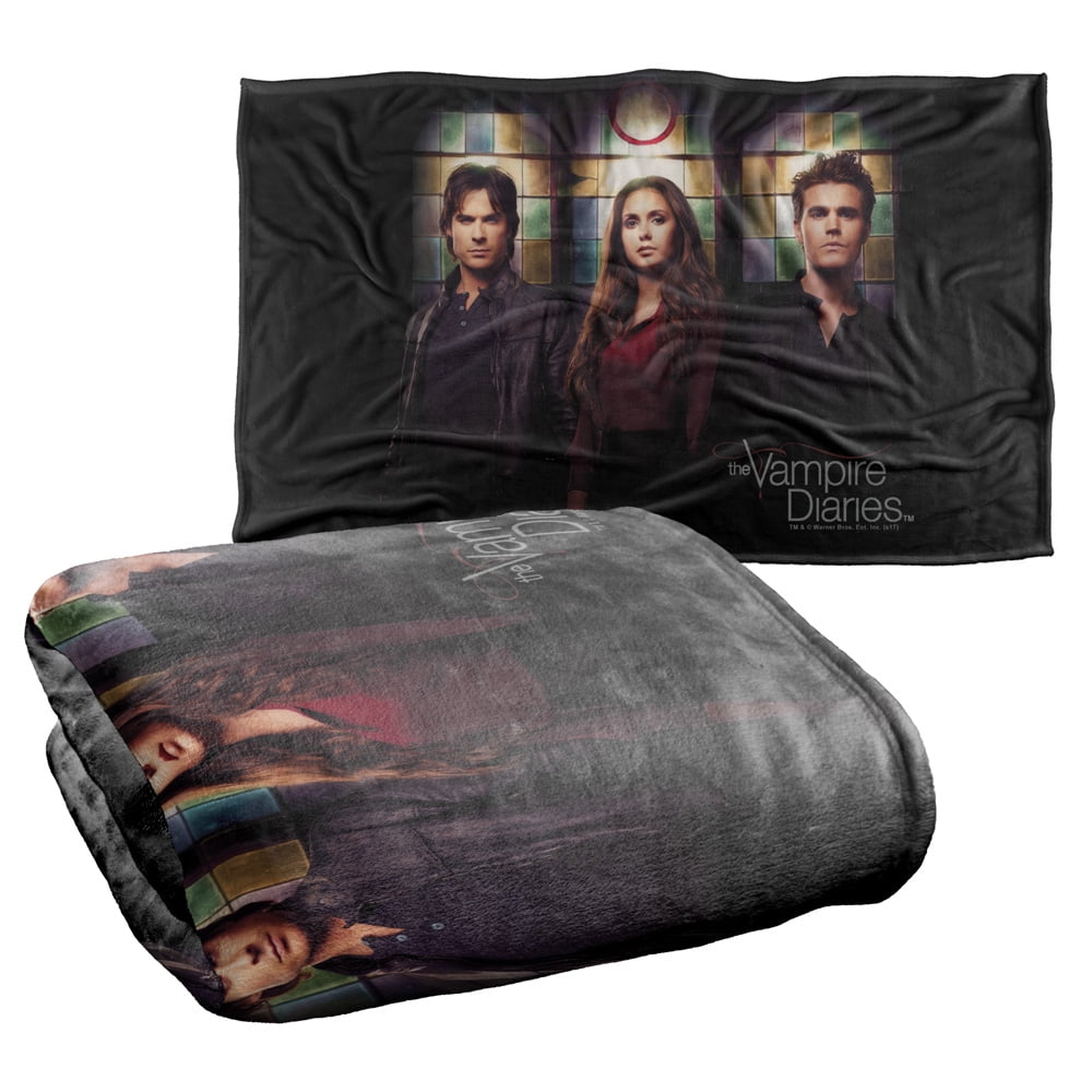 Vampire Diaries Stained Windows Silky Touch Super Soft Throw Blanket 36 ...