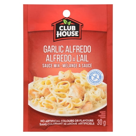 Club House, Garlic Alfredo, 30g, Obsessed with Flavour - Walmart.ca