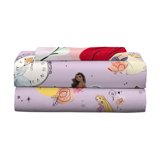 Disney Princess Kids Twin Sheet Set, Pink - Walmart.com