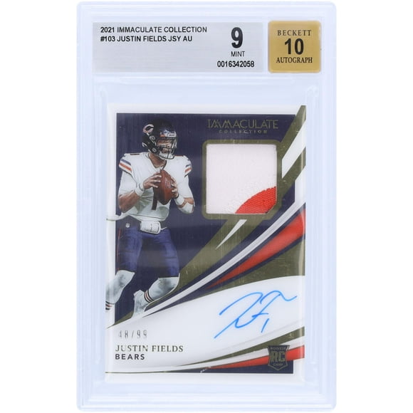 Justin Fields Autograph