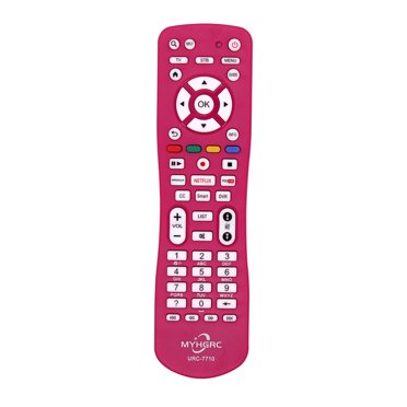 GE 2-Device Big Button Universal TV Remote Control in Silver, 69882 ...