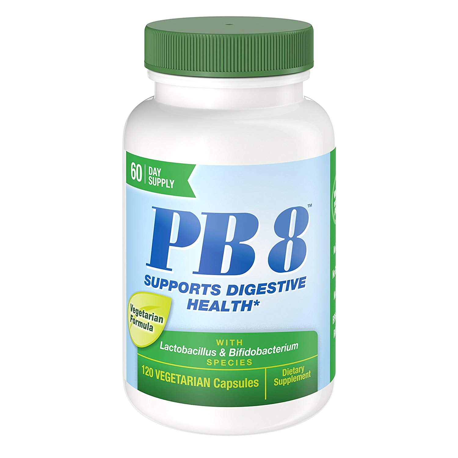Nutrition Now PB 8 Pro-Biotic Vegetarian Supplement, 120 Count each ...