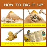 Piano Potato Jumbo Pyramids Dig Kit, Ancient Egyptian Excavation STEM ...