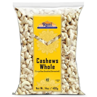 Rani Raw Whole Cashews W180 Extra Large 14oz Unsalted Vegan Kosher ...