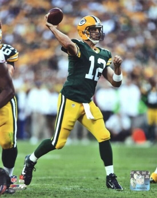 Aaron Rodgers 2012 Action Sports Photo - Walmart.com - Walmart.com