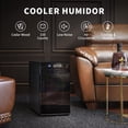 NEEDONE 23L Electric Cigar Humidor for 150 Counts,Cooling & Heating ...
