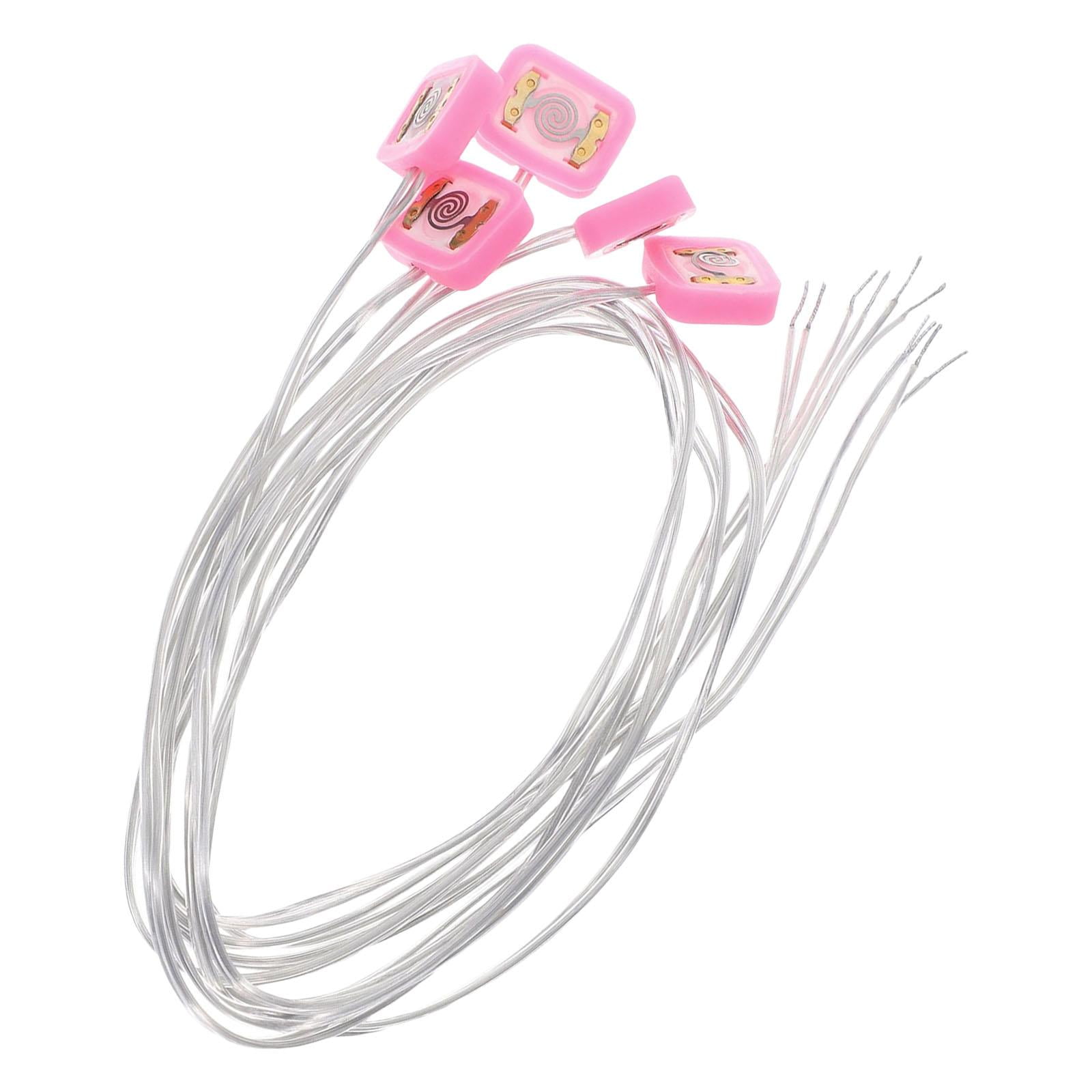 5 Pieces Copper Extension Cords Durable Integrated Tube Cable Linkable ...